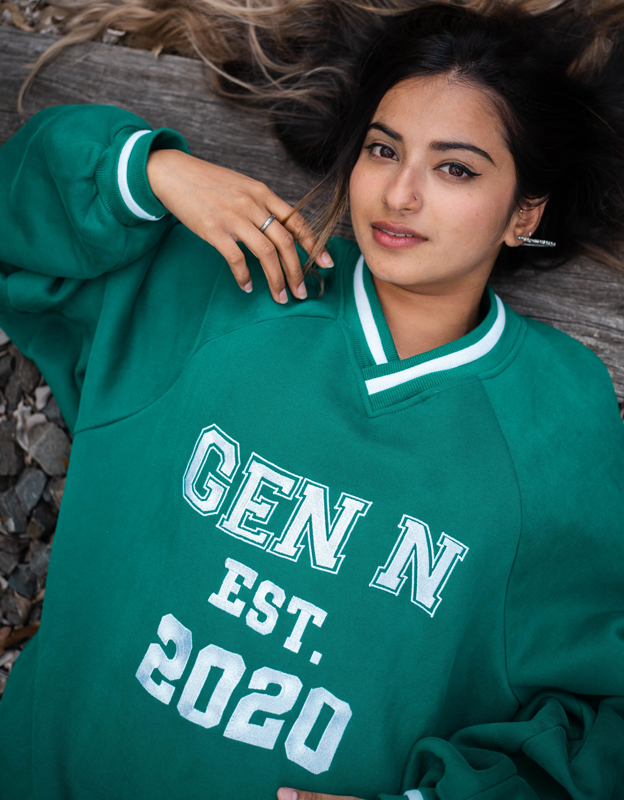 Generation N varsity jumper