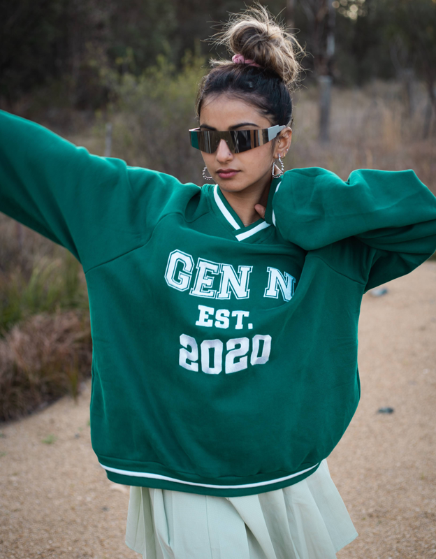 Generation N varsity jumper
